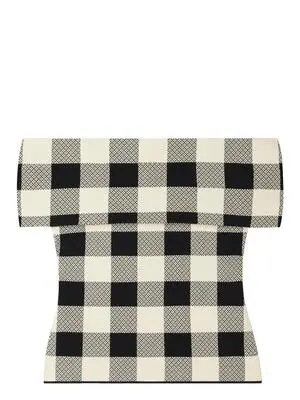 Posse Pippa Off-the-shoulder Jacquard-knit Top - Multi