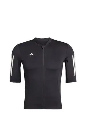 Adidas Tempo 3-stripes Jersey - Black
