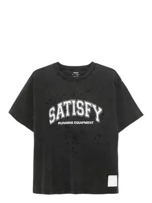 Satisfy Cotton T-shirt - Black