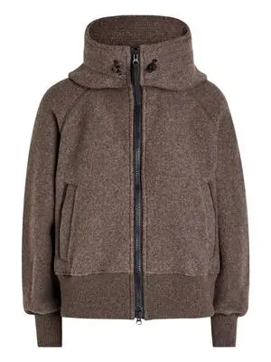 Canada Goose Chilliwack Wool-blend Hooded Jacket - Taupe