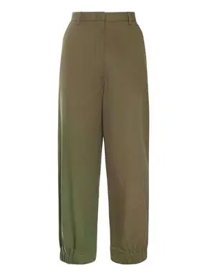 Herno Elasticated-cuff Trousers - Green