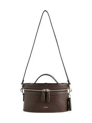 COACH Glovetanned Leather Trail Bag Maple