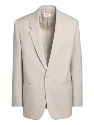 Saint Laurent Light Single-breasted Jacket - Beige