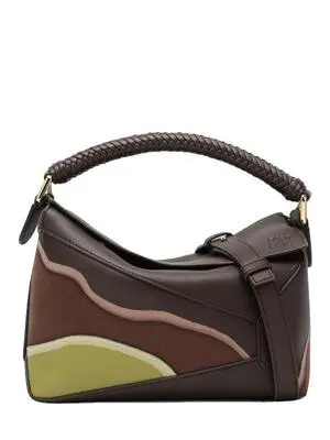 Loewe Puzzle Edge Small Bag - Brown