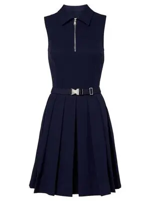 Tory Burch Pleated Tennis Dress - Blue