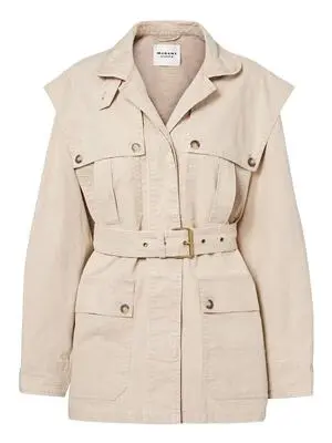 MARANT ETOILE Malika Cotton Jacket - Beige