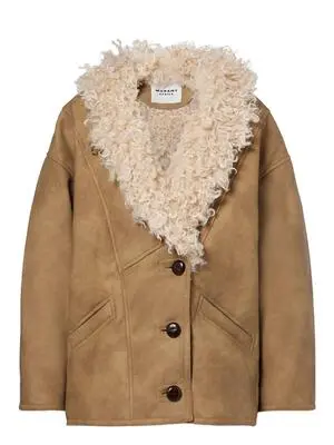 MARANT ETOILE Clea Coat - Beige