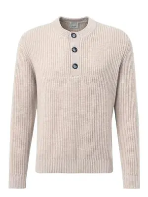 ALLUDE Wool And Cashmere Sweater - Beige
