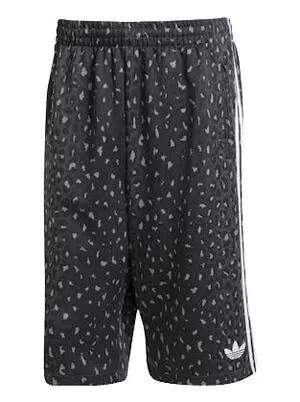Adidas Leo Oversized Shorts - Black