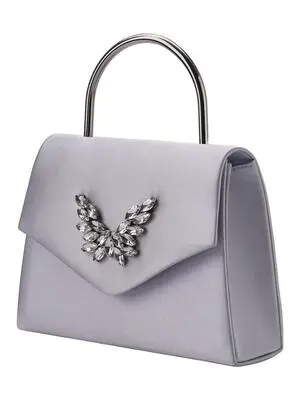 LADY COUTURE Evening Handbag Silver