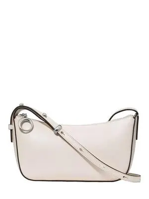 Kate Spade New York Fine Grain Leather Crossbody Bag - Cream