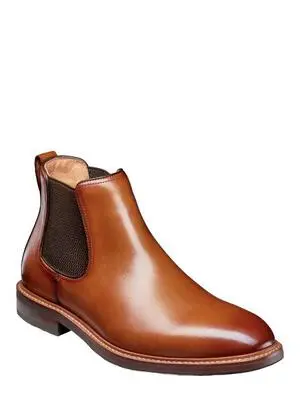 Florsheim Plain Toe Chelsea Boot - Saddle Tan