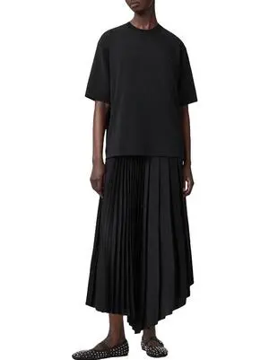 ALLSAINTS Jax Top And Pleated Dress - Black