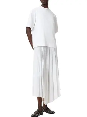 ALLSAINTS Jax Top And Pleated Dress - Chalk White