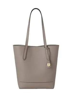 Mulberry North/South Leather Shopper Tote Cashmere Taupe