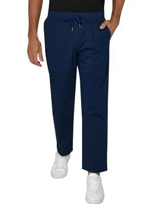 BROOKLYN BRIGADE Solid Drawstring Pants Navy