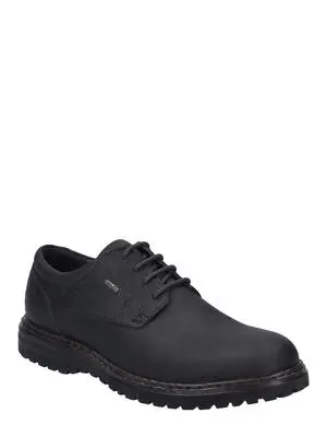Josef Seibel Waterproof Leather Derby - Black