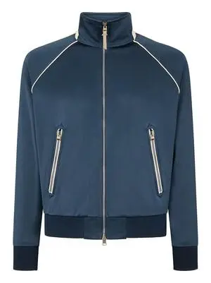 TOM FORD Raglan-sleeve Track Jacket - Blue