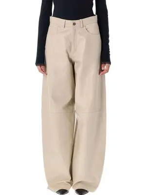 HAIKURE Wide Leg Pants - Beige