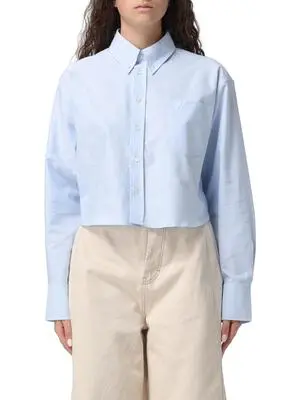 Ami Button-Down Shirt Gnawed Blue