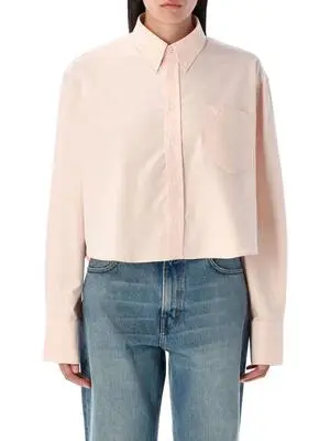 Ami Button-Down Shirt Pink