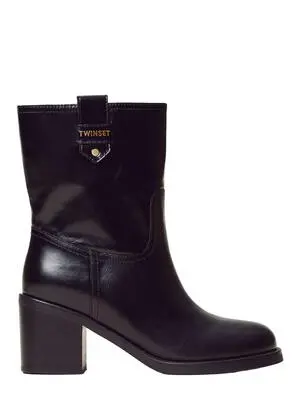 TWINSET Mid-calf Boots - Black