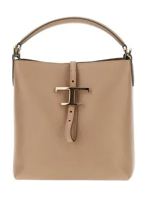 TOD'S Top Handle Bag - Beige