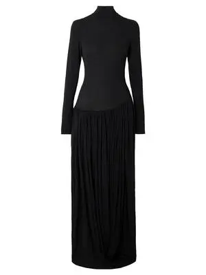 Magda Butrym Stretch-jersey Maxi Dress - Black