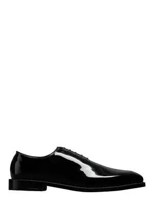 ALLEN EDMONDS RESERVE Morrison Patent Leather Oxfords - Black