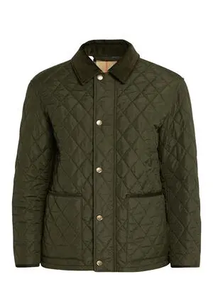 Burberry Nylon Quilted Chore Jacket - Shale