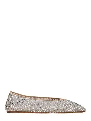 Le Monde Beryl Luna Rhinestone Ballet Flats - Taupe Comb