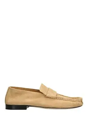 THE ROW Suede Moccasins - Yellow