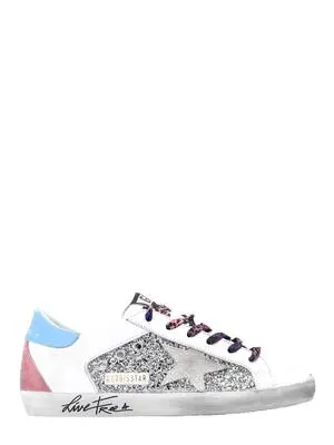 GOLDEN GOOSE Superstar 'live Tree' Sneakers - White