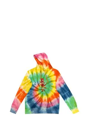 TRAVIS SCOTT Astroworld Tour Skipping Bear Hoodie - Multicolor