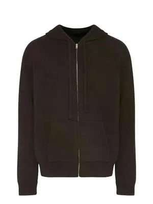 MAISON MARGIELA Zip-up Hoodie - Brown