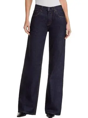 ASKK NY Sullivan High-Rise Wide-Leg Jeans