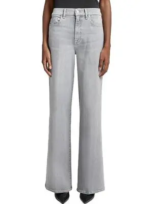 7 For All Mankind High-rise Flared Leg Jeans - Panalu