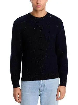 Inis Meáin Inis Meain Breidin Wool & Cashmere Sweater Navy