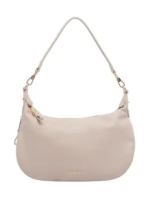 Liu Jo Logo Hobo Bag - Beige