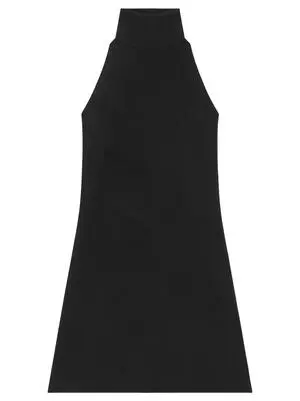 COURREGES Halterneck Mini Dress - Black