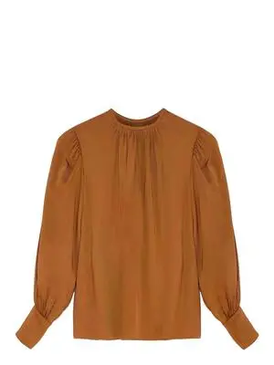 YVES SALOMON Button-Embellished Blouse