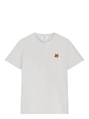 Maison Kitsuné Fox Head-patch T-shirt - White