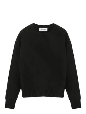 YVES SALOMON Wool Crew-Neck Sweater