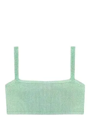 CALLE DEL MAR Knitted Bandeau Top