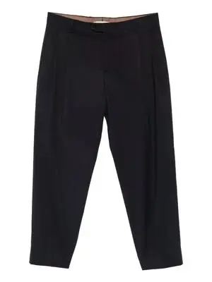 BRIGLIA 1949 Arnos Pleated-Front Trousers Blue