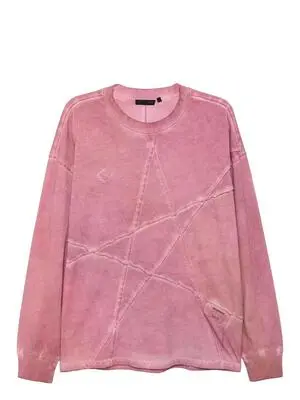 FIVE CM Star-embellished T-shirt - Pink