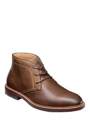 Florsheim Plain Toe Chukka - Brown Chocolate