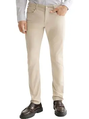 Scotch & Soda Ralston Slim Fit Stretch Cotton Twill Jeans - Plaza Taupe