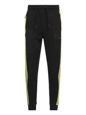EA7 Pants Size Cotton, Polyester, Elastane - Black
