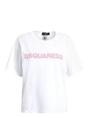 Dsquared2 Logo-print Cotton T-shirt - White